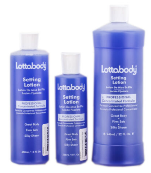 Lottabody Setting Lotion Professional Concentrated Formula Mias Hair